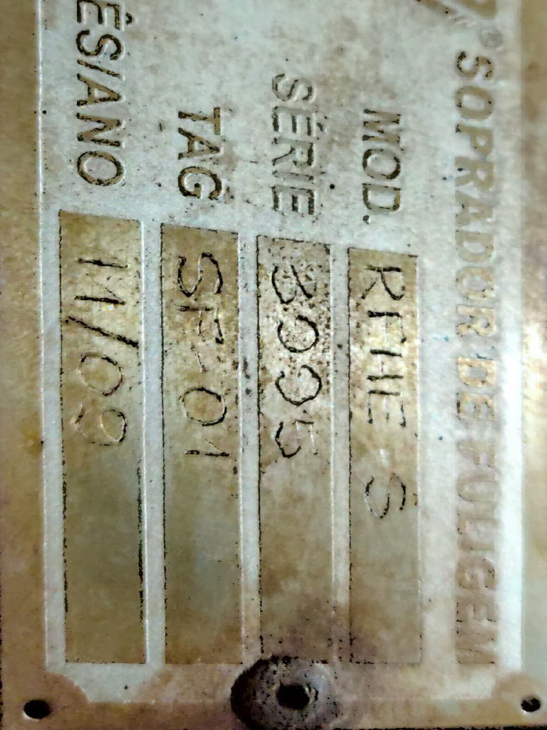 Modelo Soprador de Fuligem | PDF