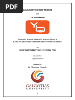 Ybi Foundation - Organization Profile | PDF | Mentorship | Artificial ...