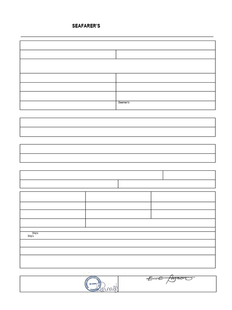 Seafarer's Employment Contract-August 6 2024 | PDF | Contractual Term ...