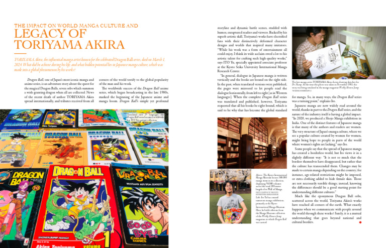 Legacy of Toriyama Akira | PDF | Dragon Ball | Manga