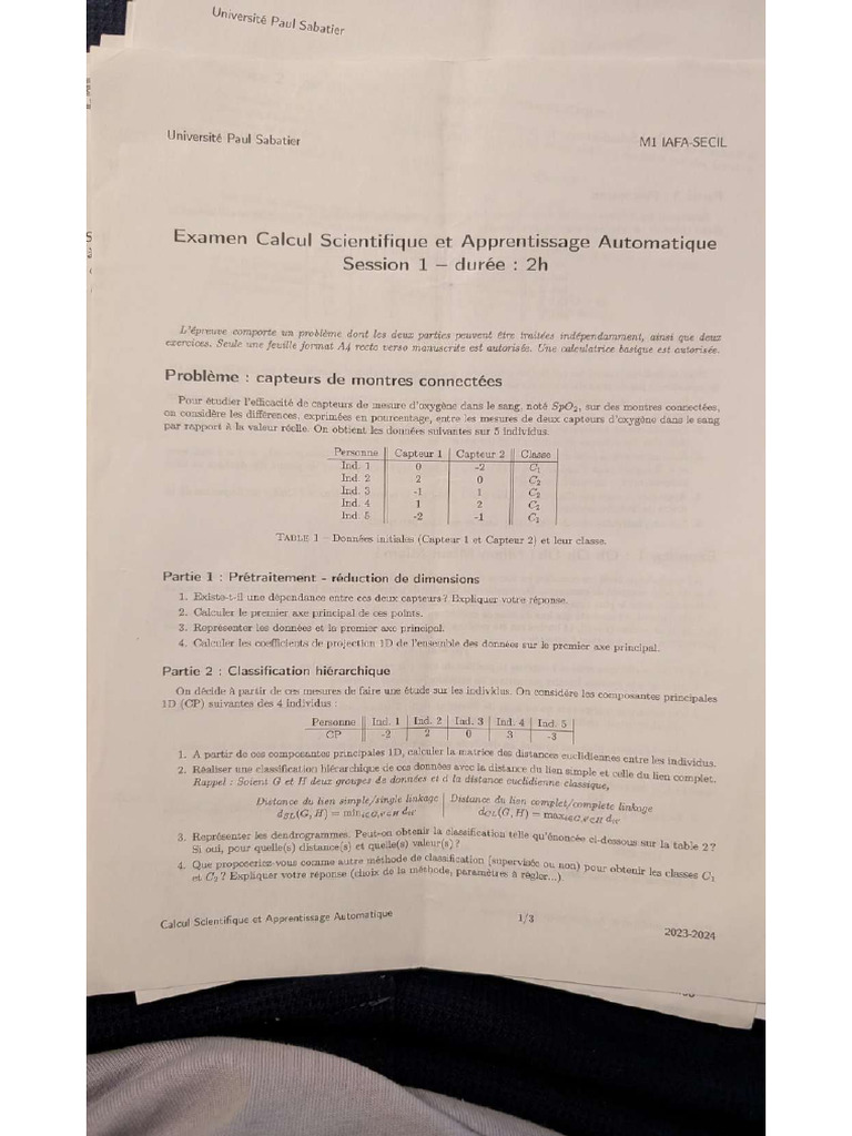 calcul problem | PDF