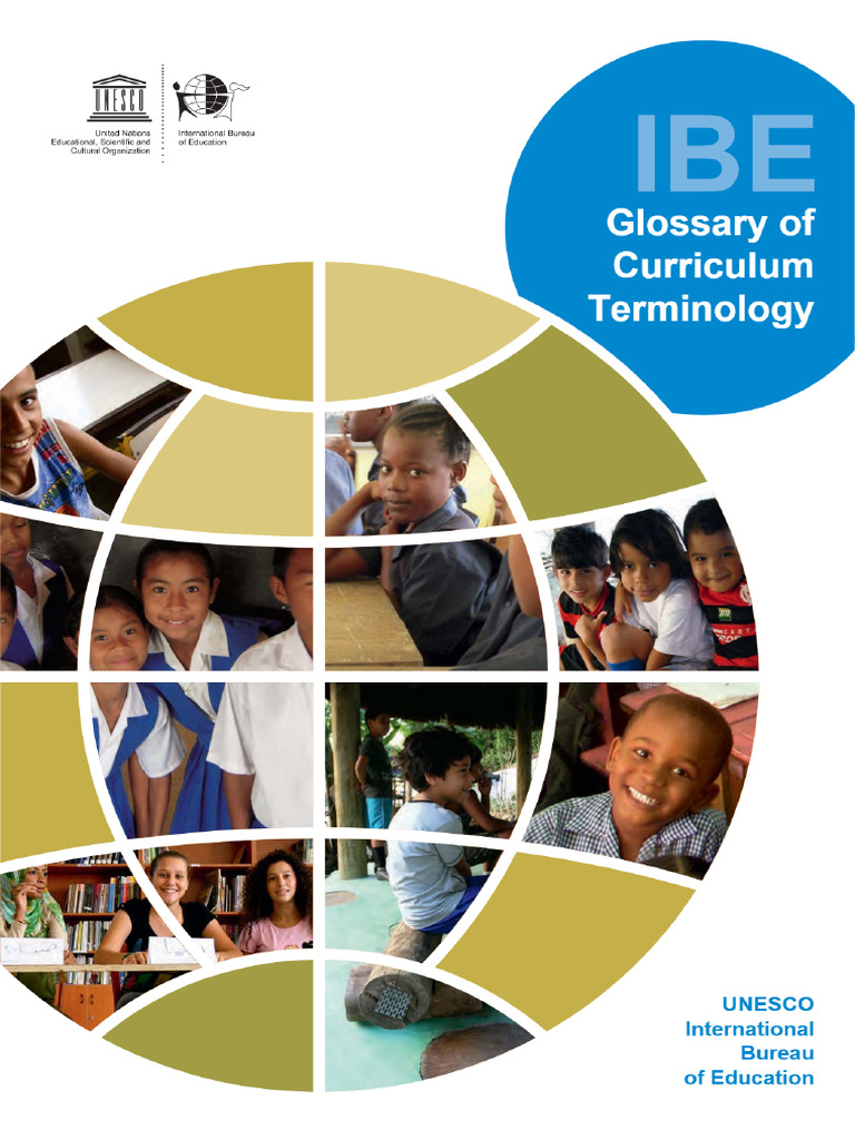 Glossary of Curriculum Terminology - UNESCO Digital Library | PDF