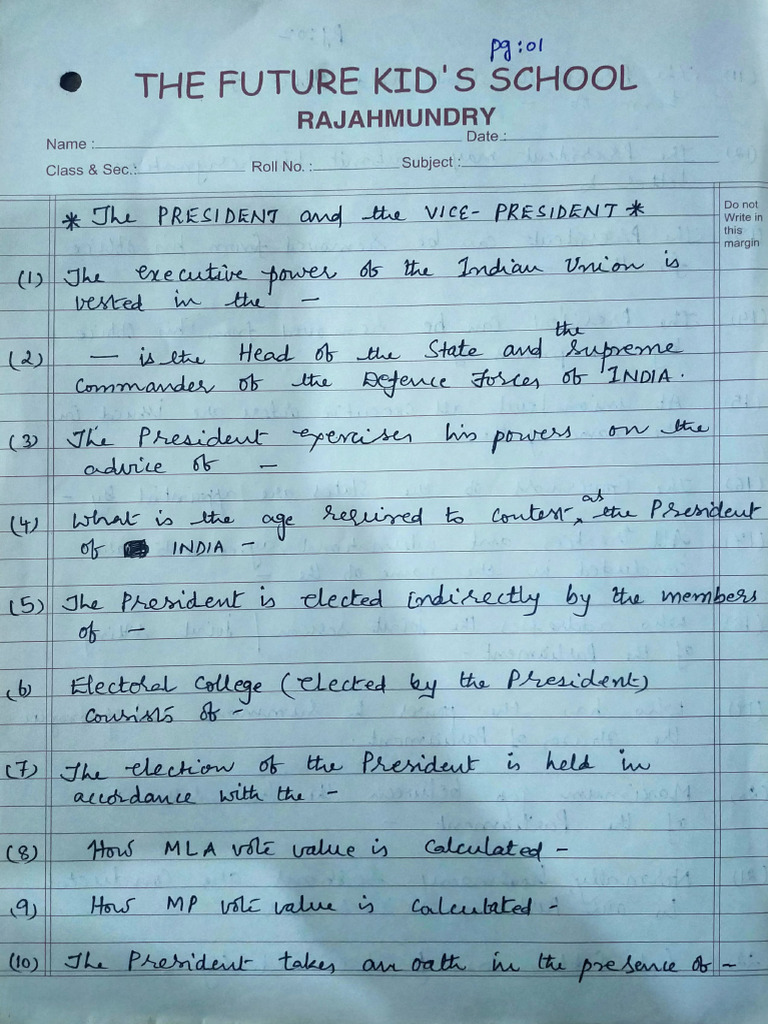 Class-9 WORKSHEET | PDF