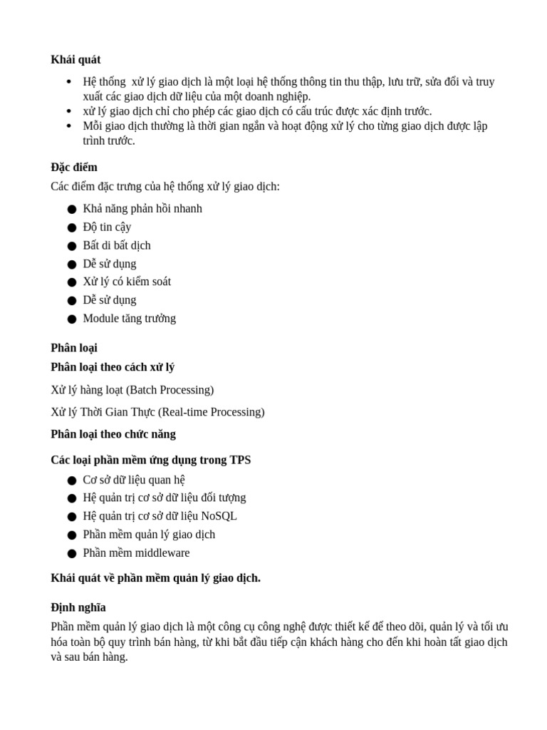 Khái Quát | PDF