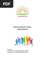 Class 12 Physical Activity Trainer Overview | PDF | Sports | Physical ...