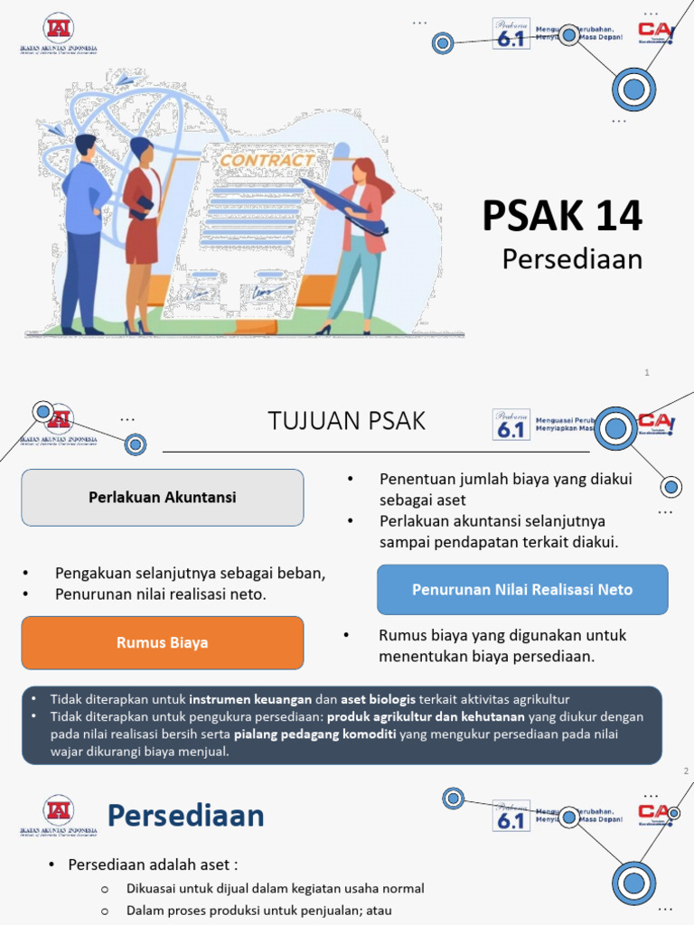 PSAK 14 Persediaan Templete | PDF