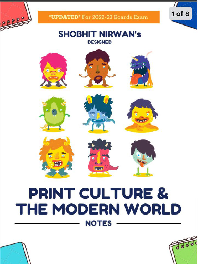 History Print Culture | PDF