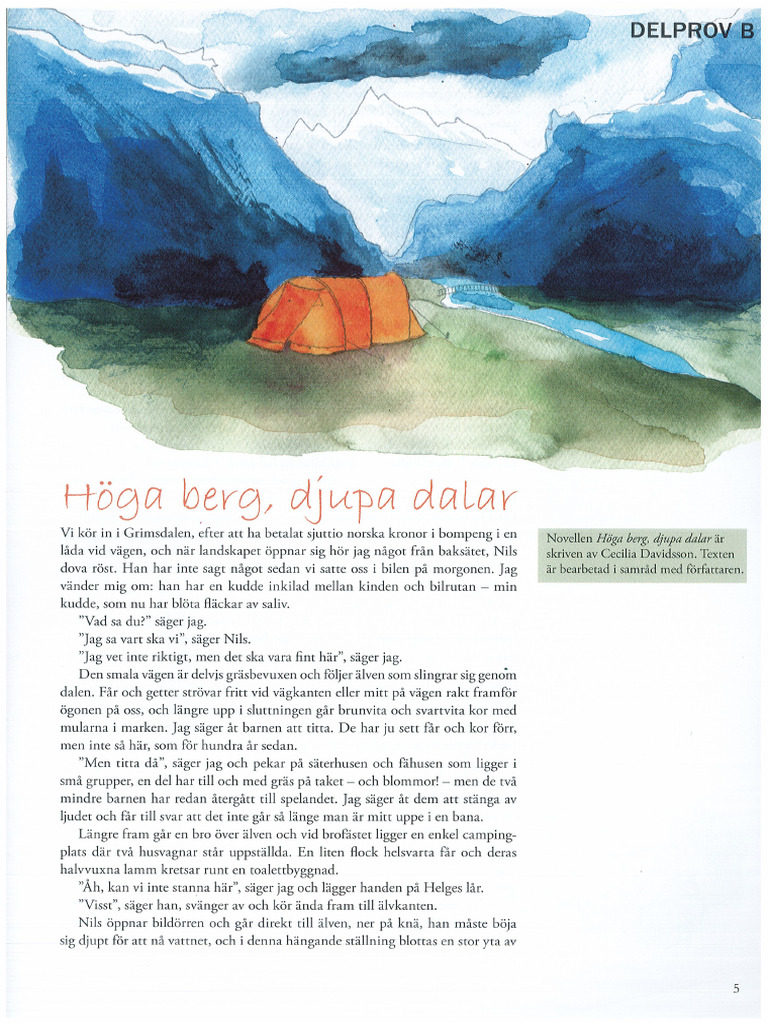 Höga Berg, Djupa Dalar | PDF