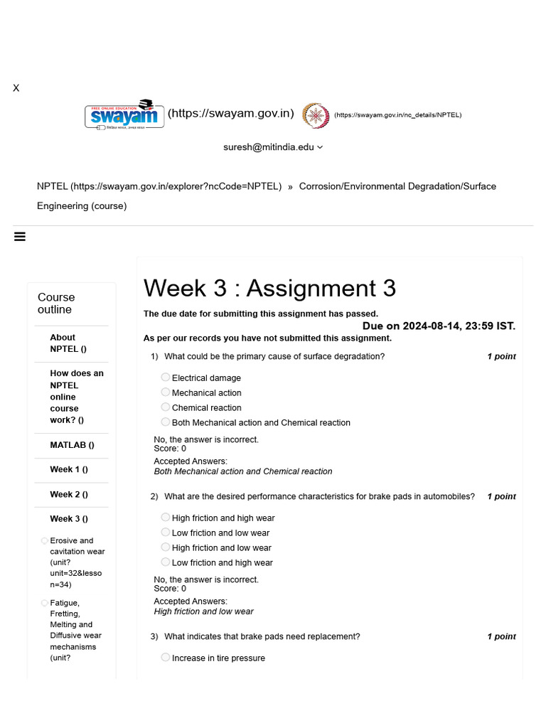 Corrosion_Environmental Degradation_Surface Engineering - - Unit 6 ...