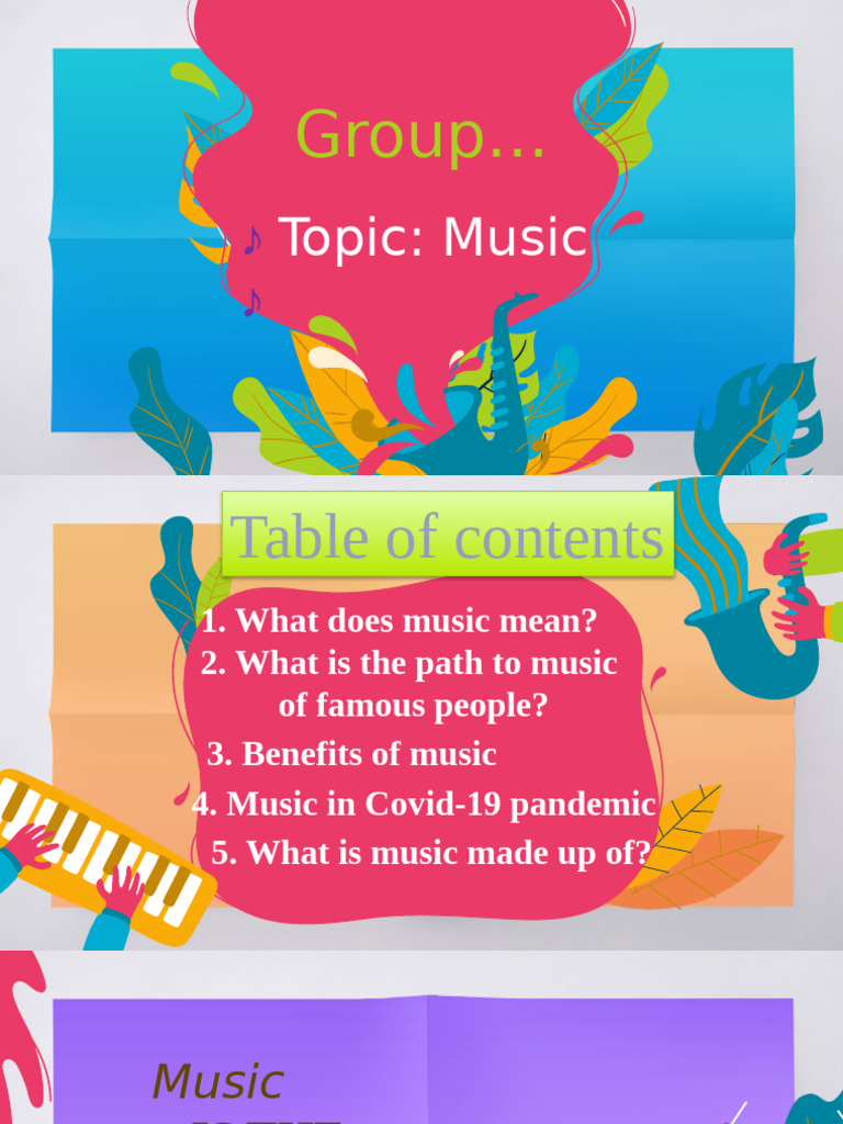 Understanding Music: Meaning & Benefits | PDF