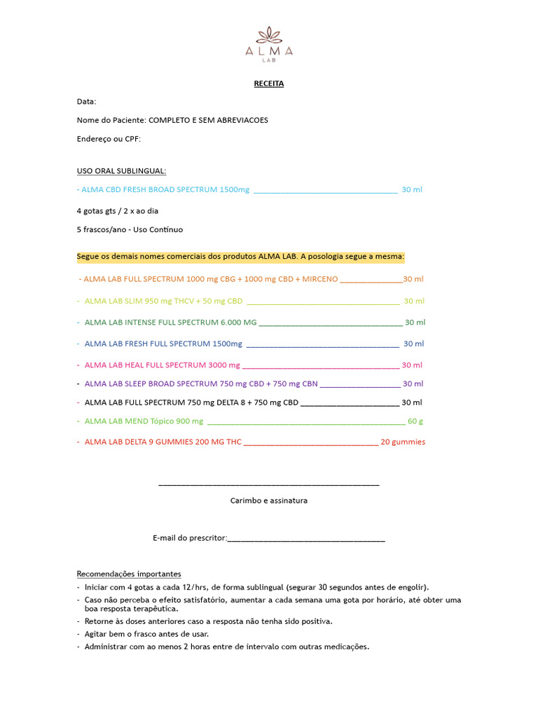 Modelo de Receita Alma Lab 2024 - 241122 - 141813 | PDF