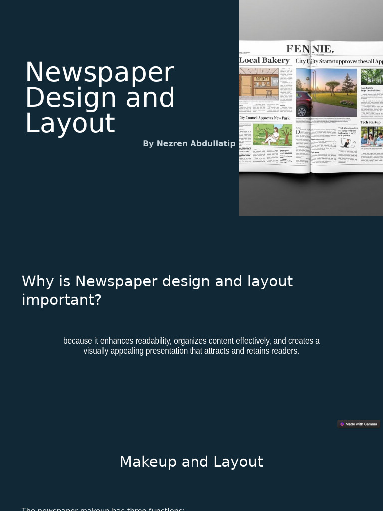 Newspaper Design & Layout Guide | PDF | Page Layout | Serif