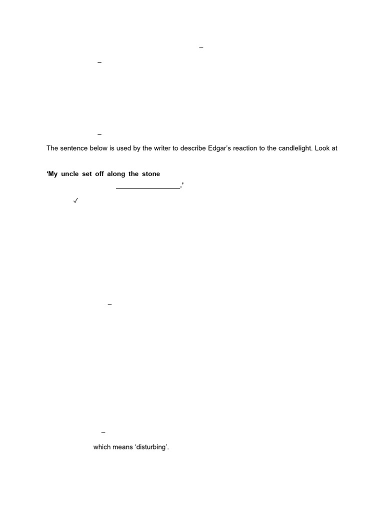 Uncle Montague's Tales of Terror Analysis | PDF