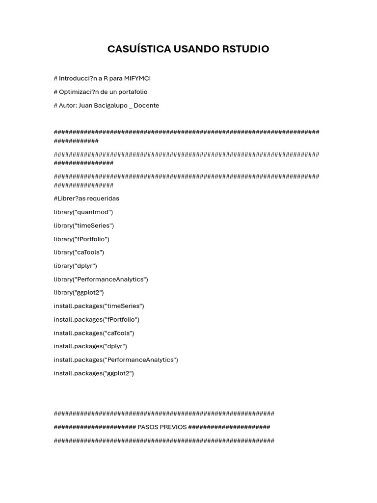 CASUISTICA CON R_MERCADO DESARROLLADO | PDF