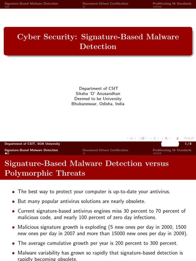 Chapter 1 L03 | PDF | Antivirus Software | Malware