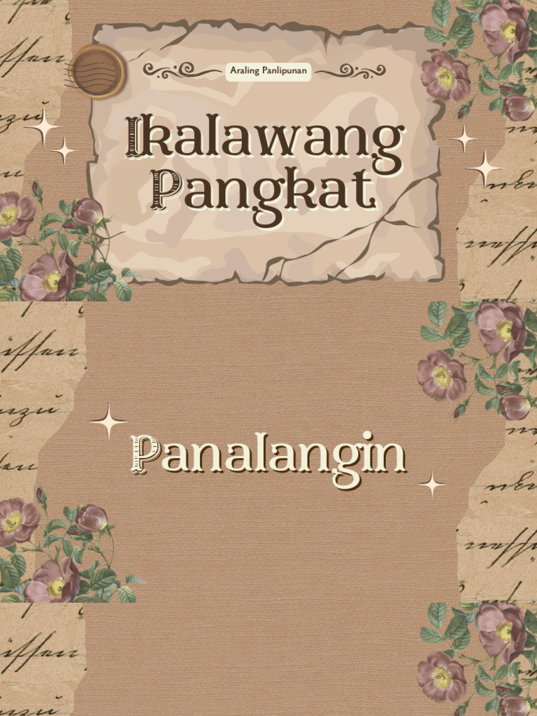 Ikalawang Pangkat | PDF