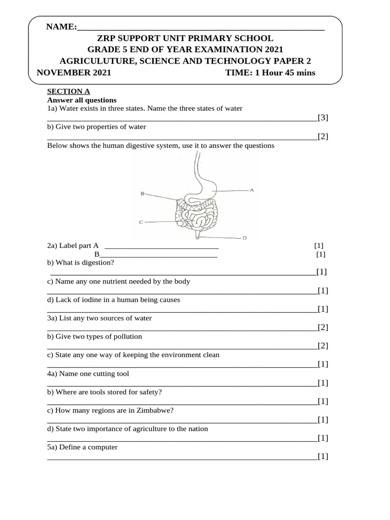 Grade 5 Agric Science and Tech | PDF | Soil | Compost