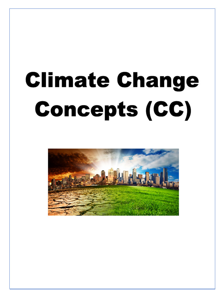 Key Climate Change Concepts Explained | PDF | Climate Change | Climate ...