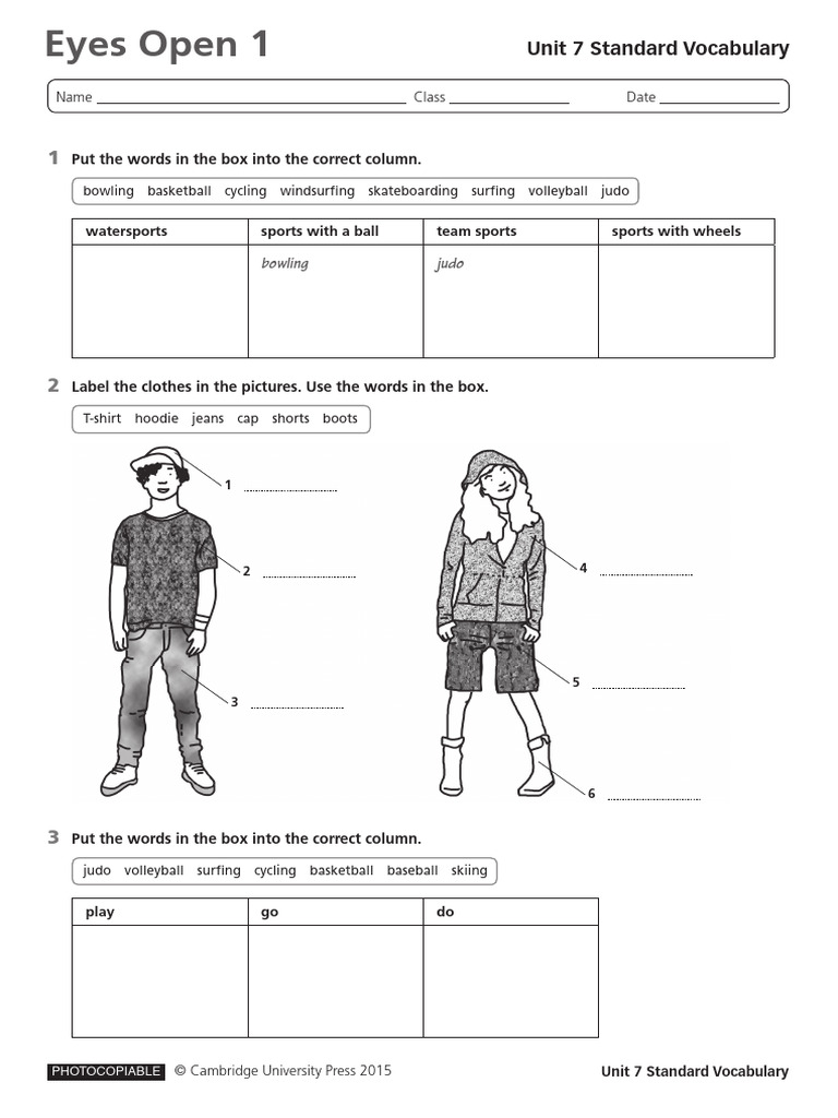 Unit 7 Vocabulary Standard | PDF