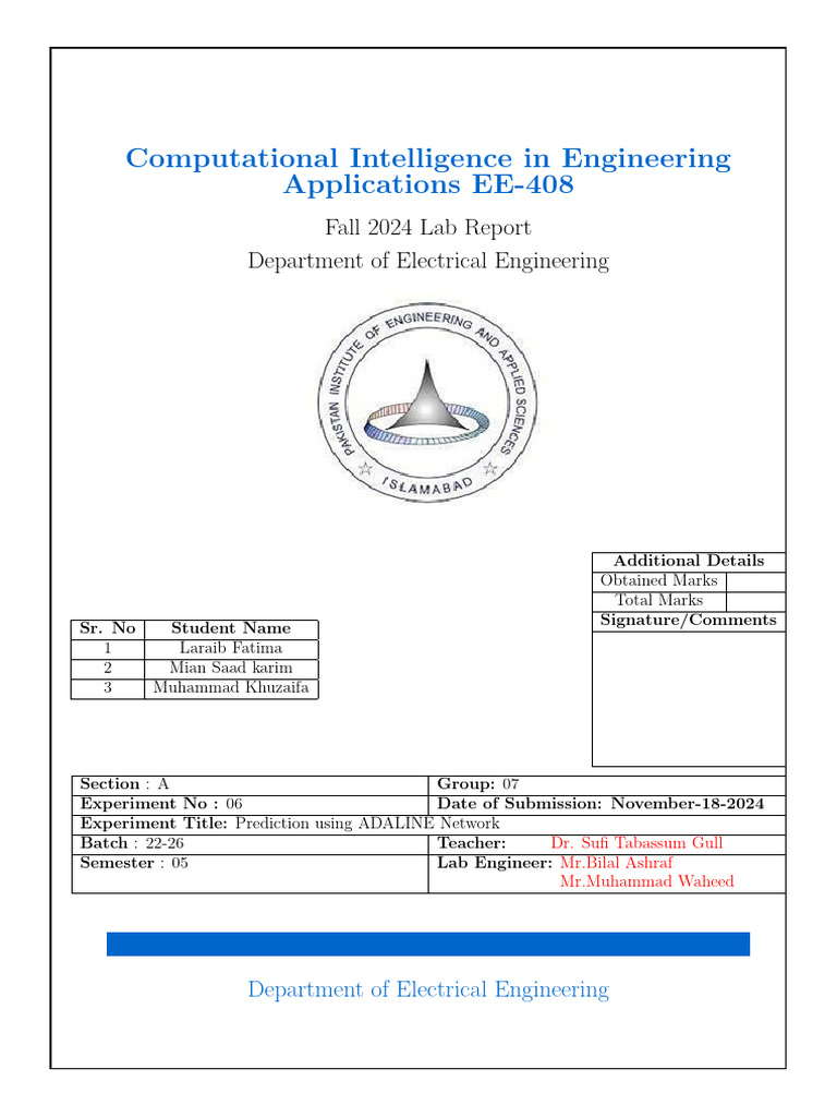 ciea_labreport_6_group_7 | PDF | Artificial Neural Network | Amplitude