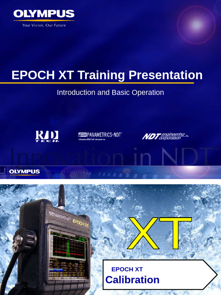 EPOCH XT Training Calibraciones | PDF | Battery Charger | Calibration