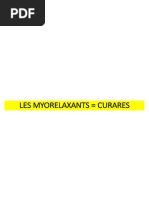 Les Curares | PDF | Acétylcholine | Synapse