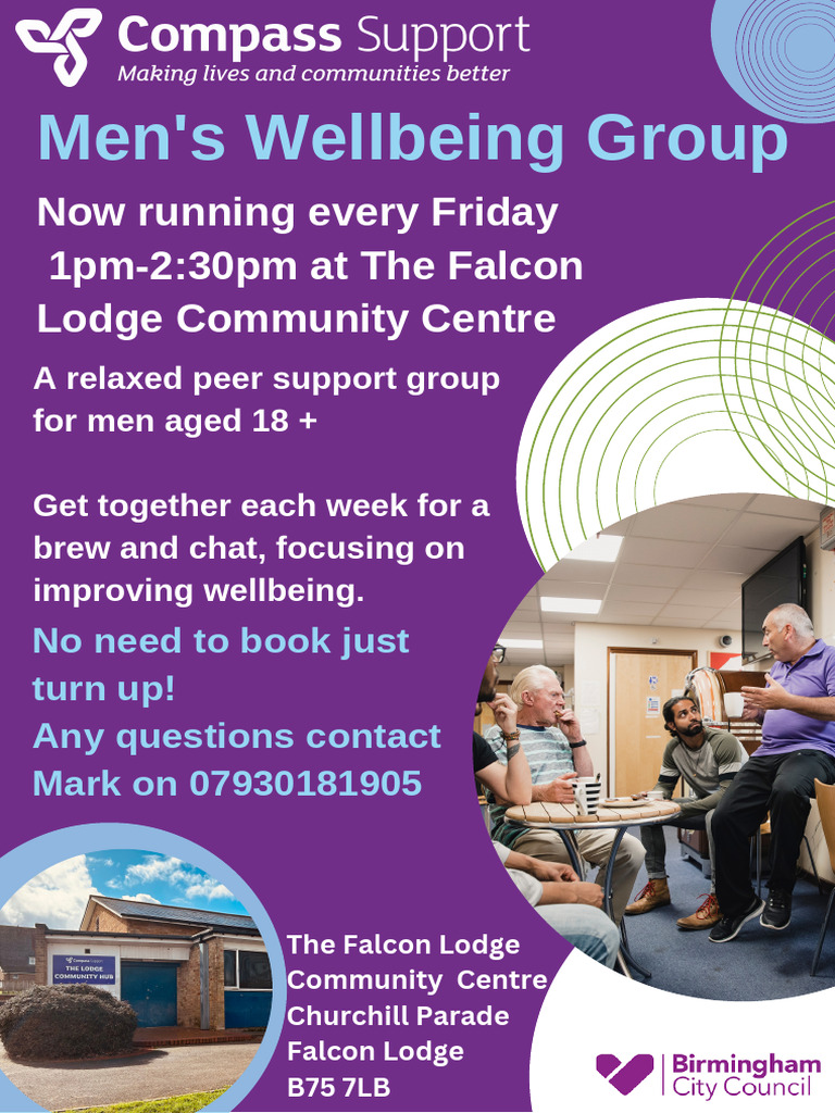 Men's Wellbeing Support Groups Weekly | PDF