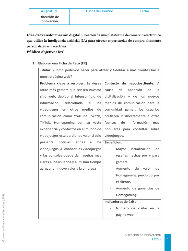 Reto3 Homegaming | PDF | Comercio electrónico