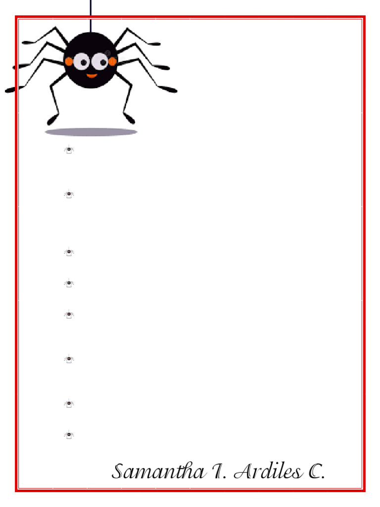 Características de las Arañas | PDF