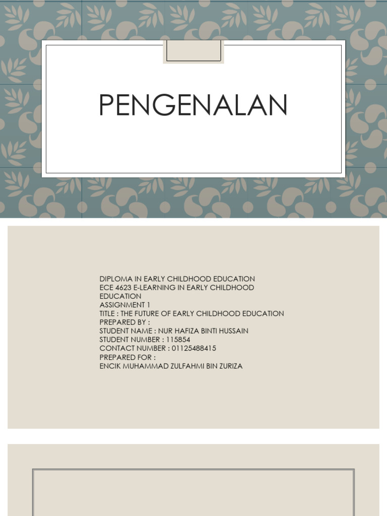 PENGENALAN | PDF