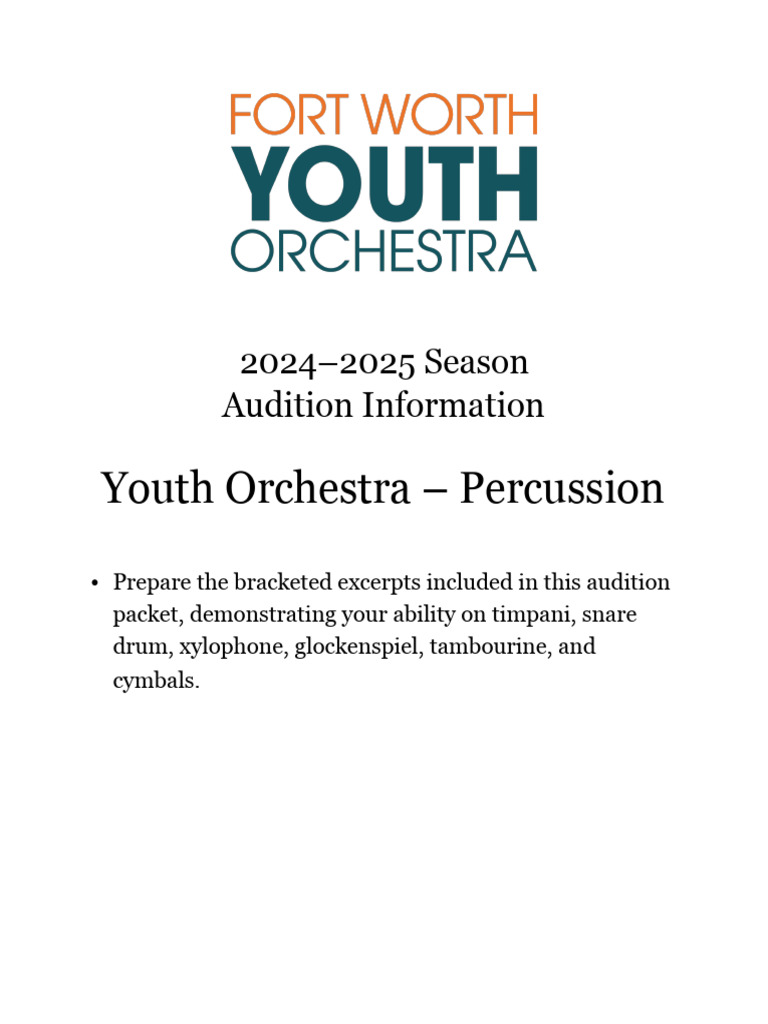 10 - Percussion | PDF