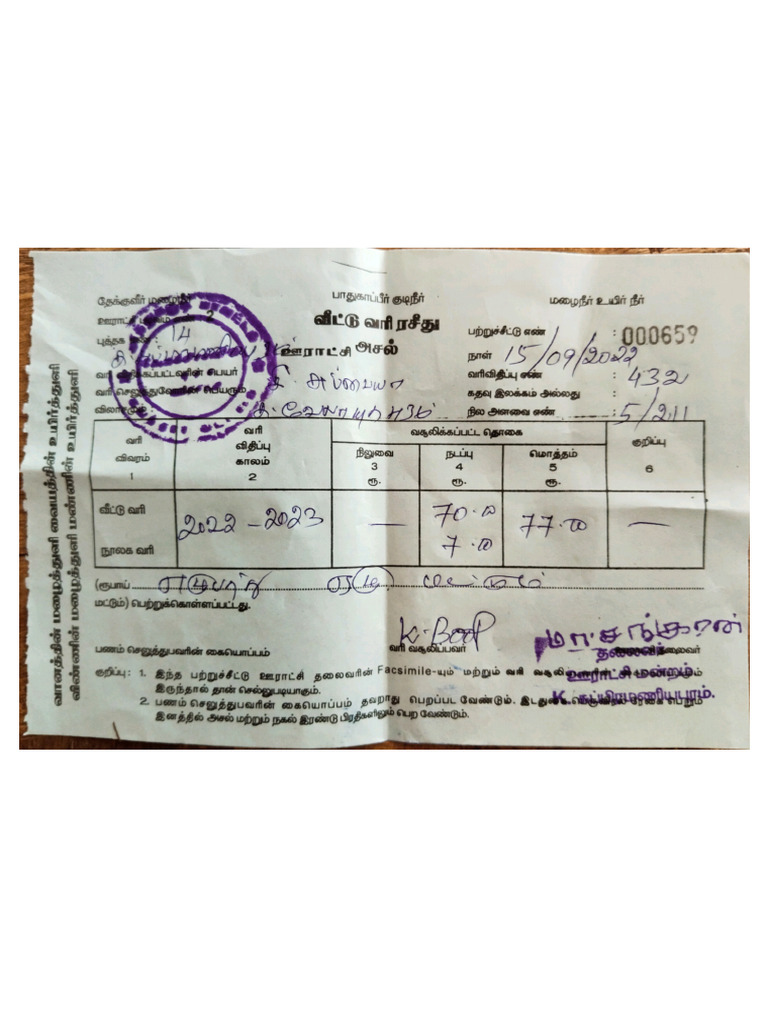 Veetu raseethu | PDF