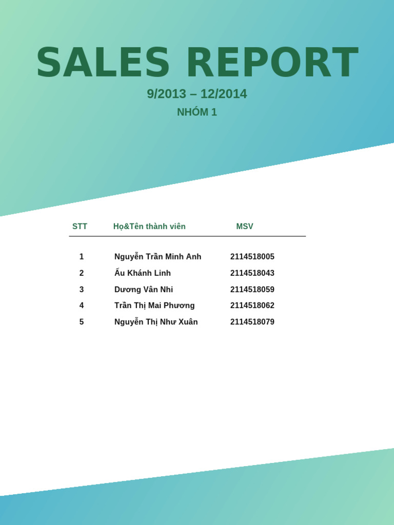 Power BI SALES REPORT | PDF