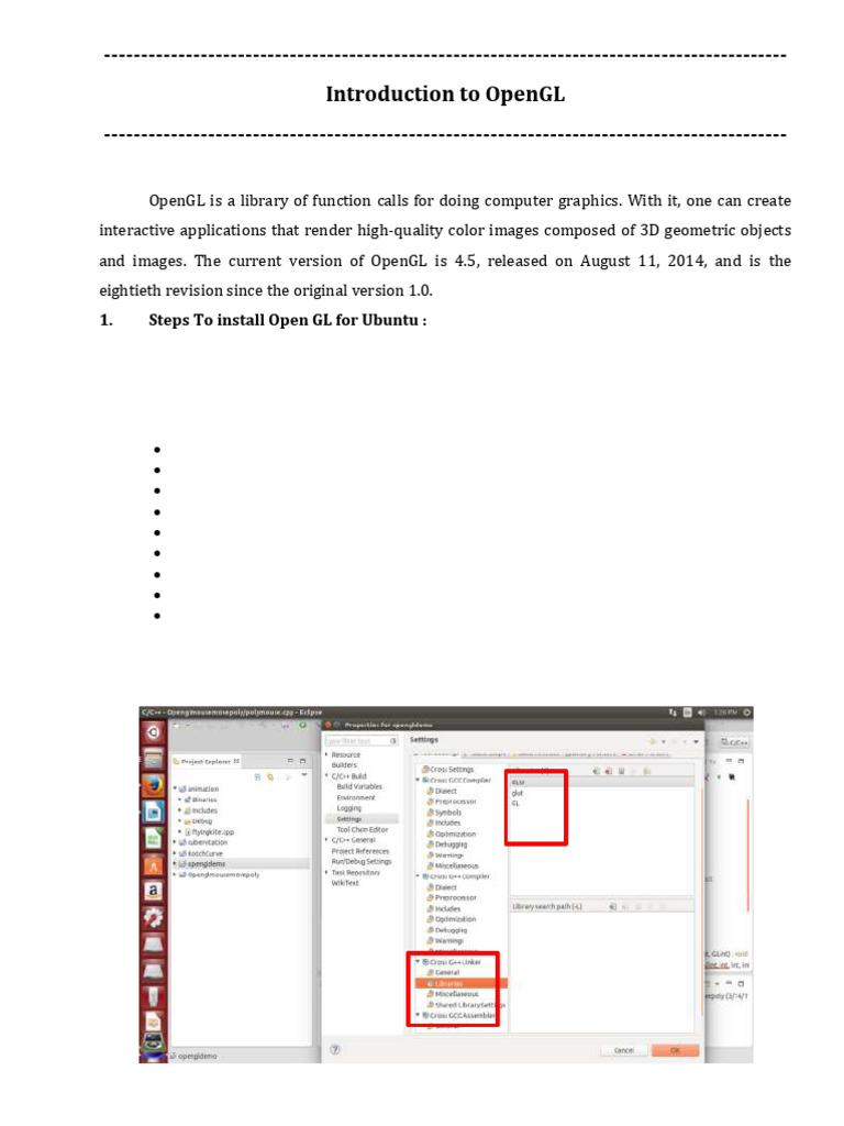 UNIT I Part III-Introduction-to-OpenGL | PDF | Shader | Callback (Computer Programming)