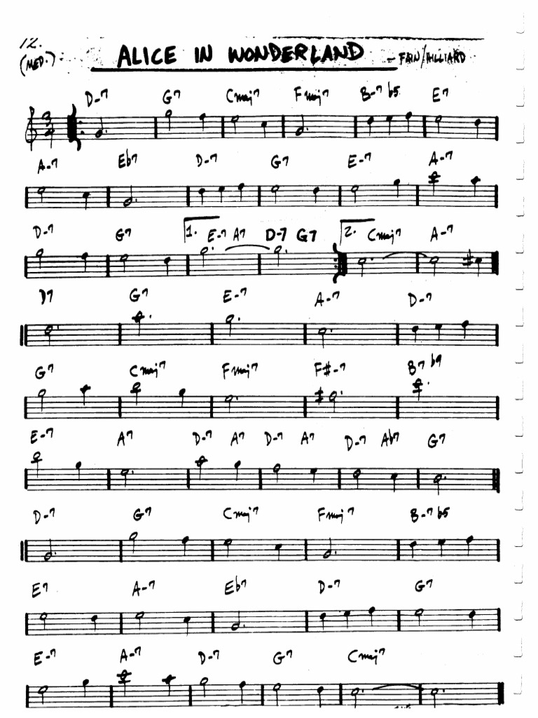 Alice in Wonderland | PDF