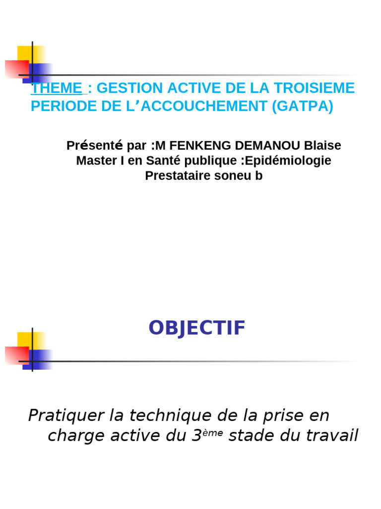 GATPA | PDF | Reproduction humaine | Spécialités médicales