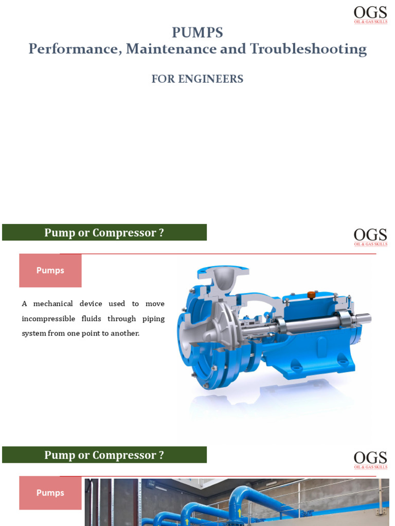 Pump Performance & Maintenance Guide | PDF | Pump | Pressure
