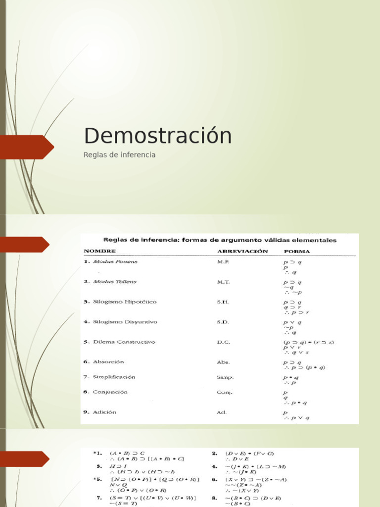 Demostración Por Teorema | PDF