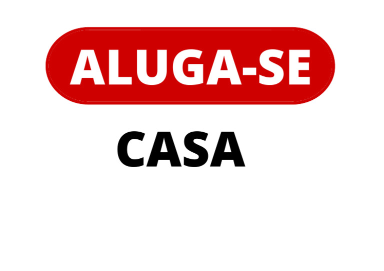 Cartaz de Aluga-Se | PDF