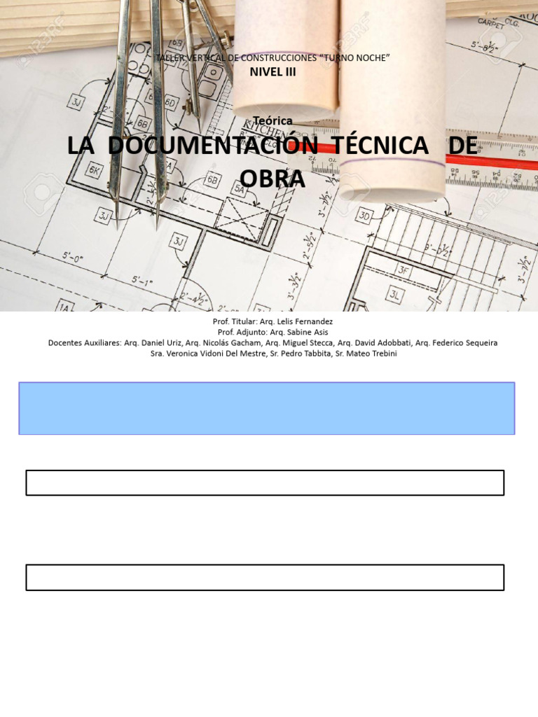 Documentacion Tecnica | PDF | Dibujo técnico | Dibujo