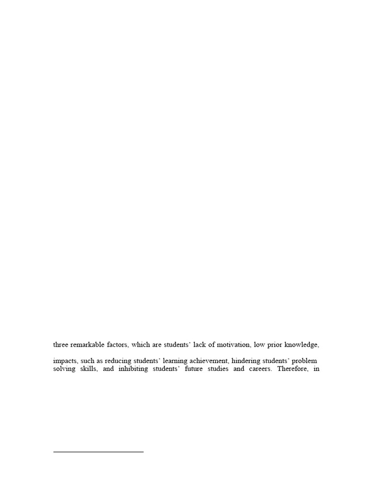 Causes and Solutions for EFL Reading Issues | PDF | Reading ...