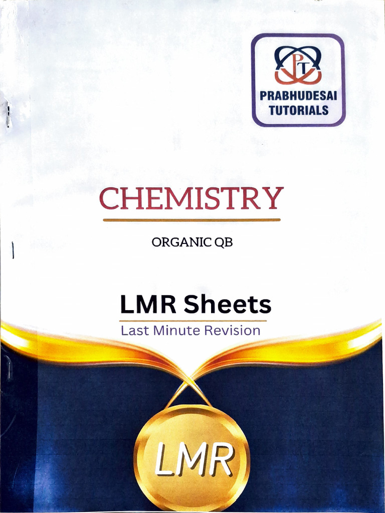 LMR Sheets (Chemistry) | PDF | Chemical Compounds | Chemistry