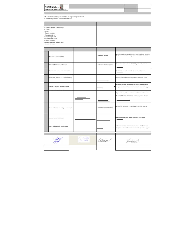 Abm - Hse.pr.05 Soldadura en Equipos | PDF | Soldadura | Construcción