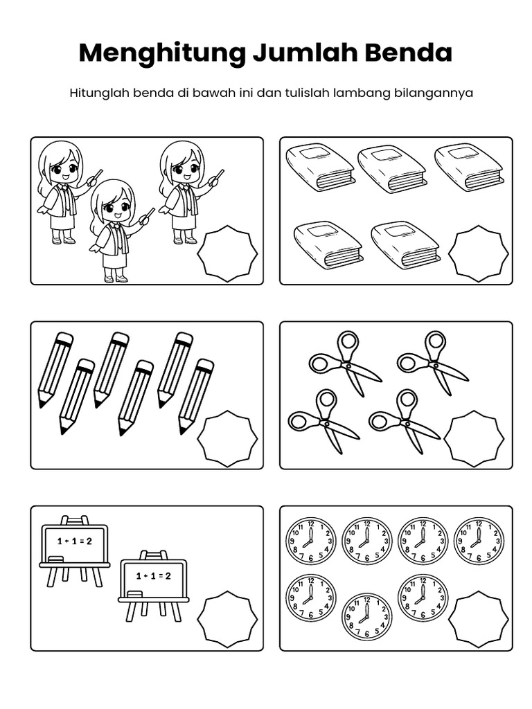 Mewarnai Profesi Lembar Kerja Putih Dan Hijau Ilustrasi | PDF