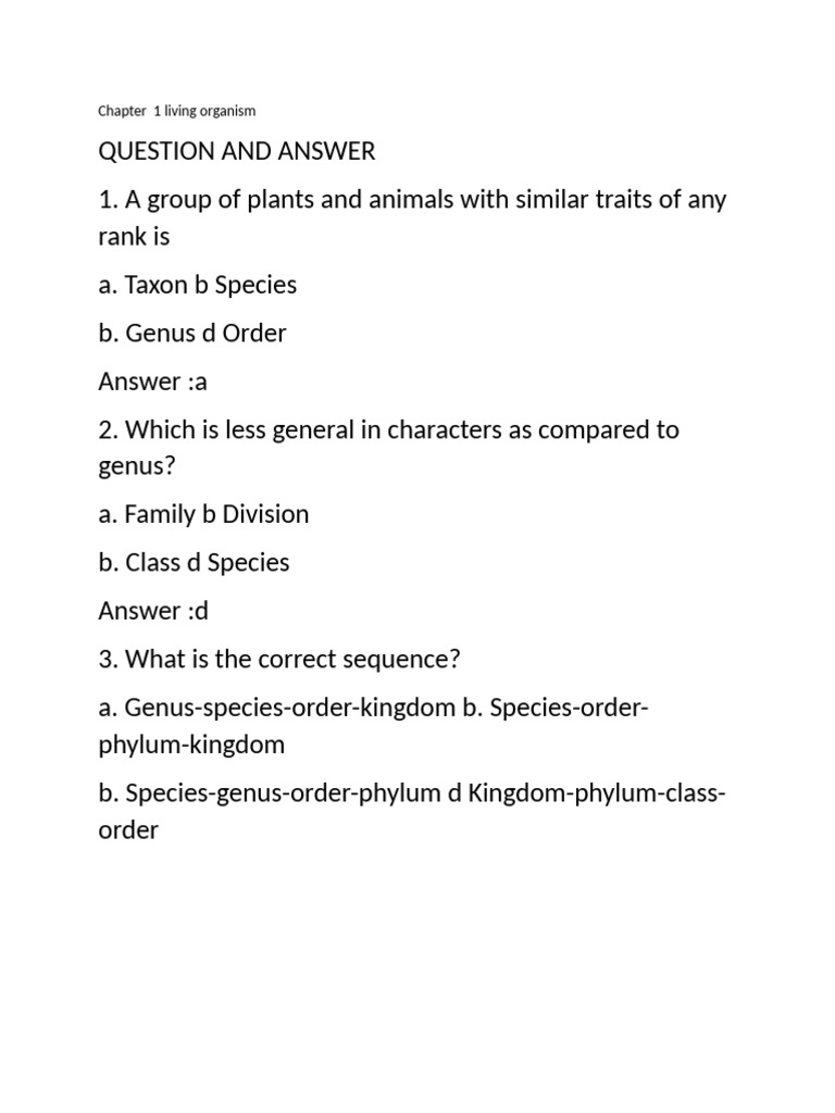 Questions and Answers | PDF