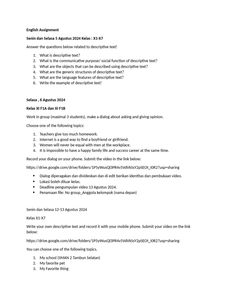 English Assignment | PDF