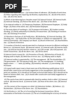 Auditing Questions and Answer | PDF | Audit | Expense