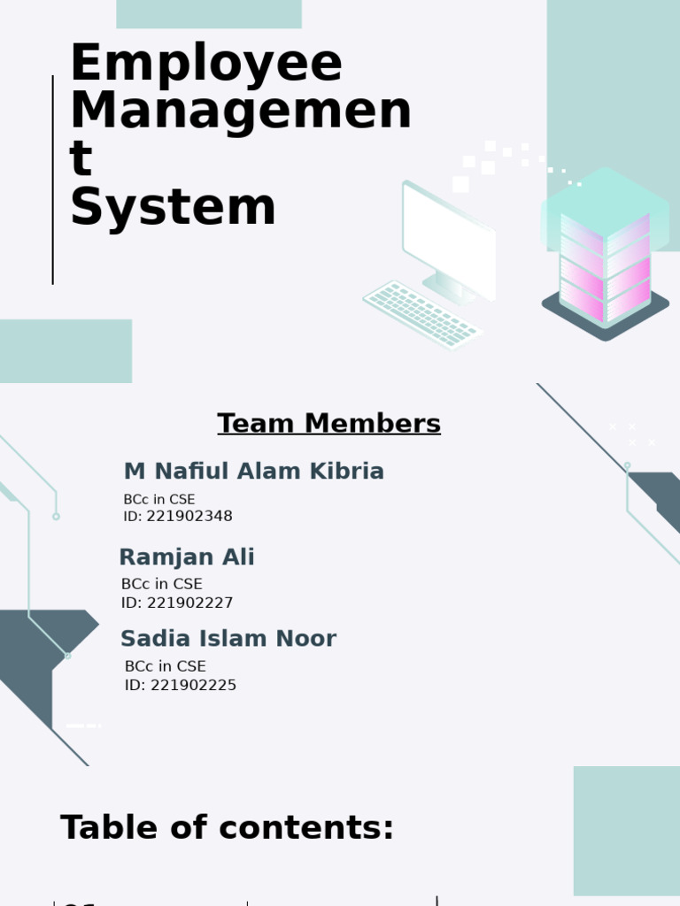 Employee Management System | PDF