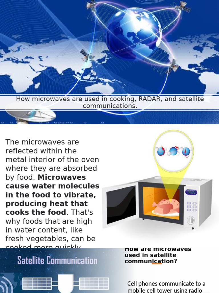 Microwaves Use in Radar Communication and Television | PDF