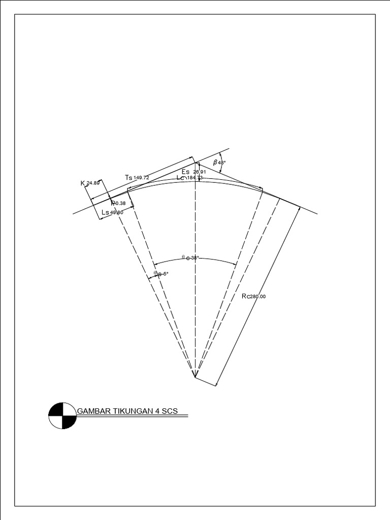 Gambar Tikungan 4 Scs | PDF